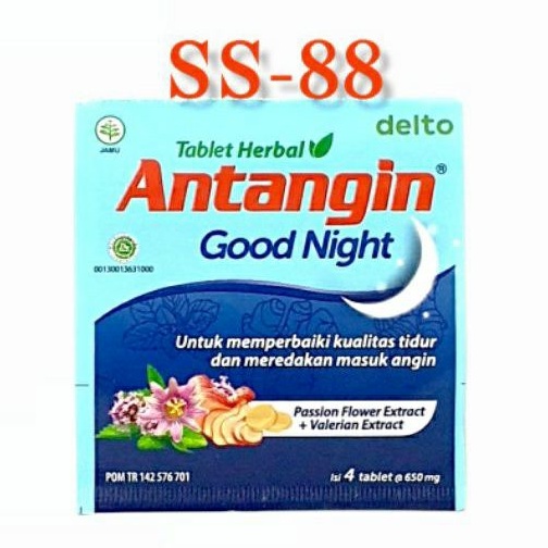 Jual ANTANGIN GOOD NIGHT ~ Memperbaiki Kualitas Tidur (isi 4 tablet ...