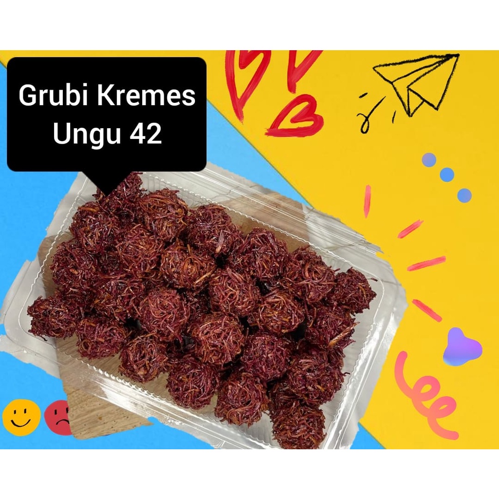 Jual GRUBI KREMES ISI 42 ( UNGU ) | Shopee Indonesia