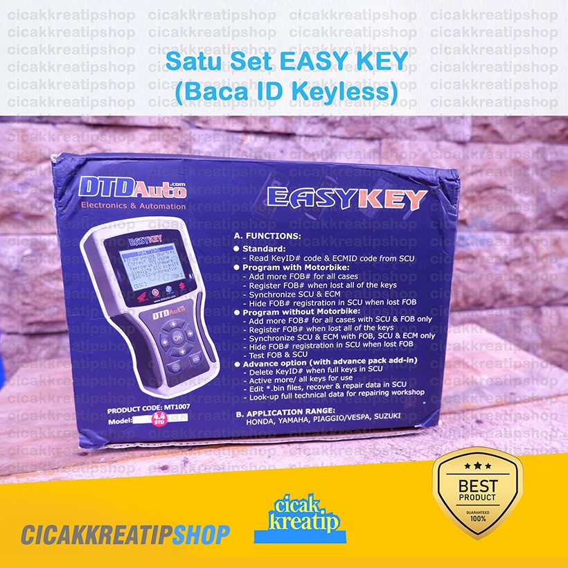 Jual Easy Key Smart tool Alat Baca PIN Id Barcode Remote Keyless ...