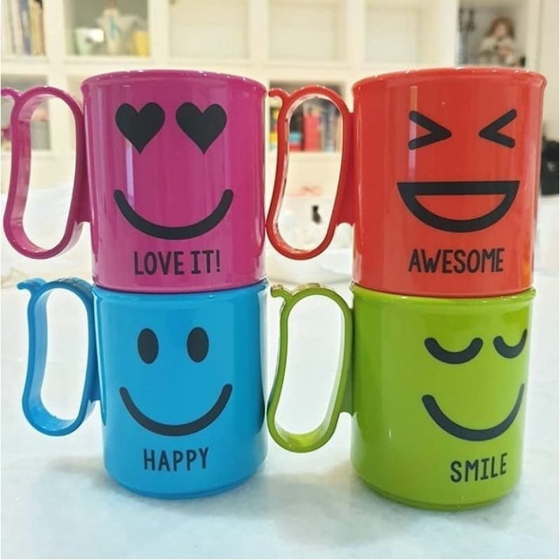 Jual Emoticon mug Tupperware (1pcs)/emoticon mug/emoticon mug ...