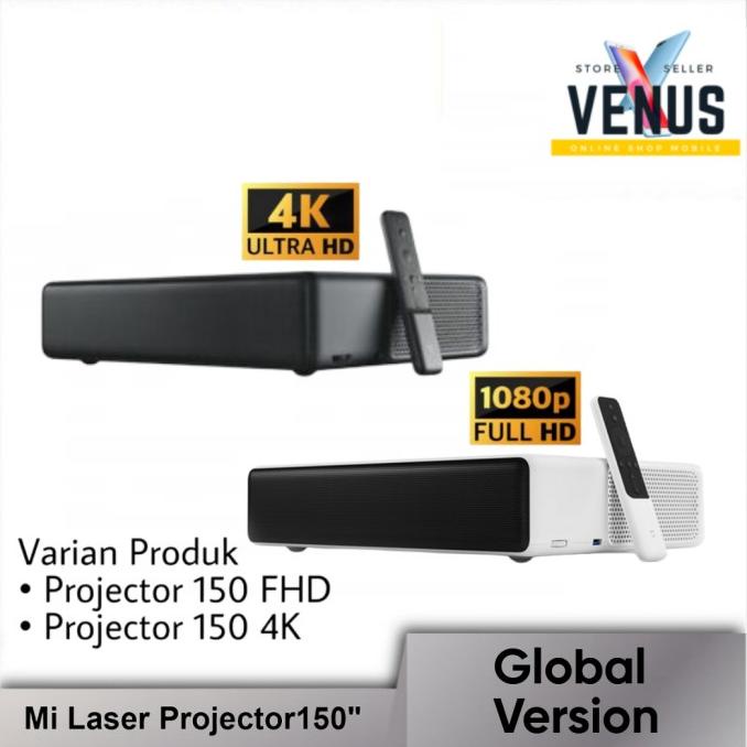 Jual Xiaomi Laser Projector 150 4K UHD Ultra short throw distance ...