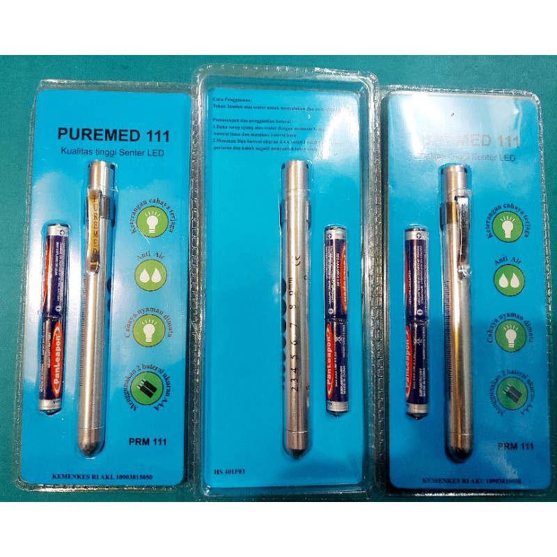 Jual Penlight puremed led PRM 111 lampu putih | Shopee Indonesia
