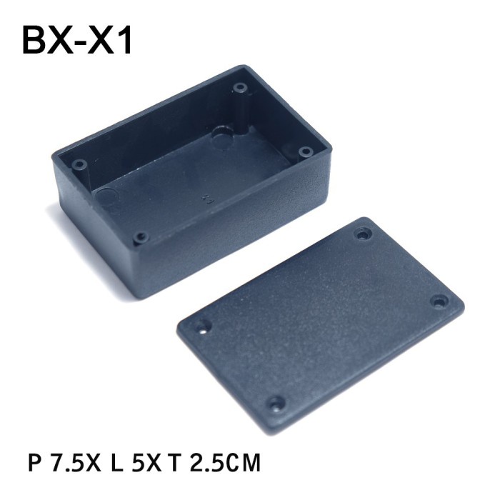 Jual BOX X1 HITAM BOX AMPLI AMPLIFIER AUDIO TANPA LUBANG dan ada lubang ...