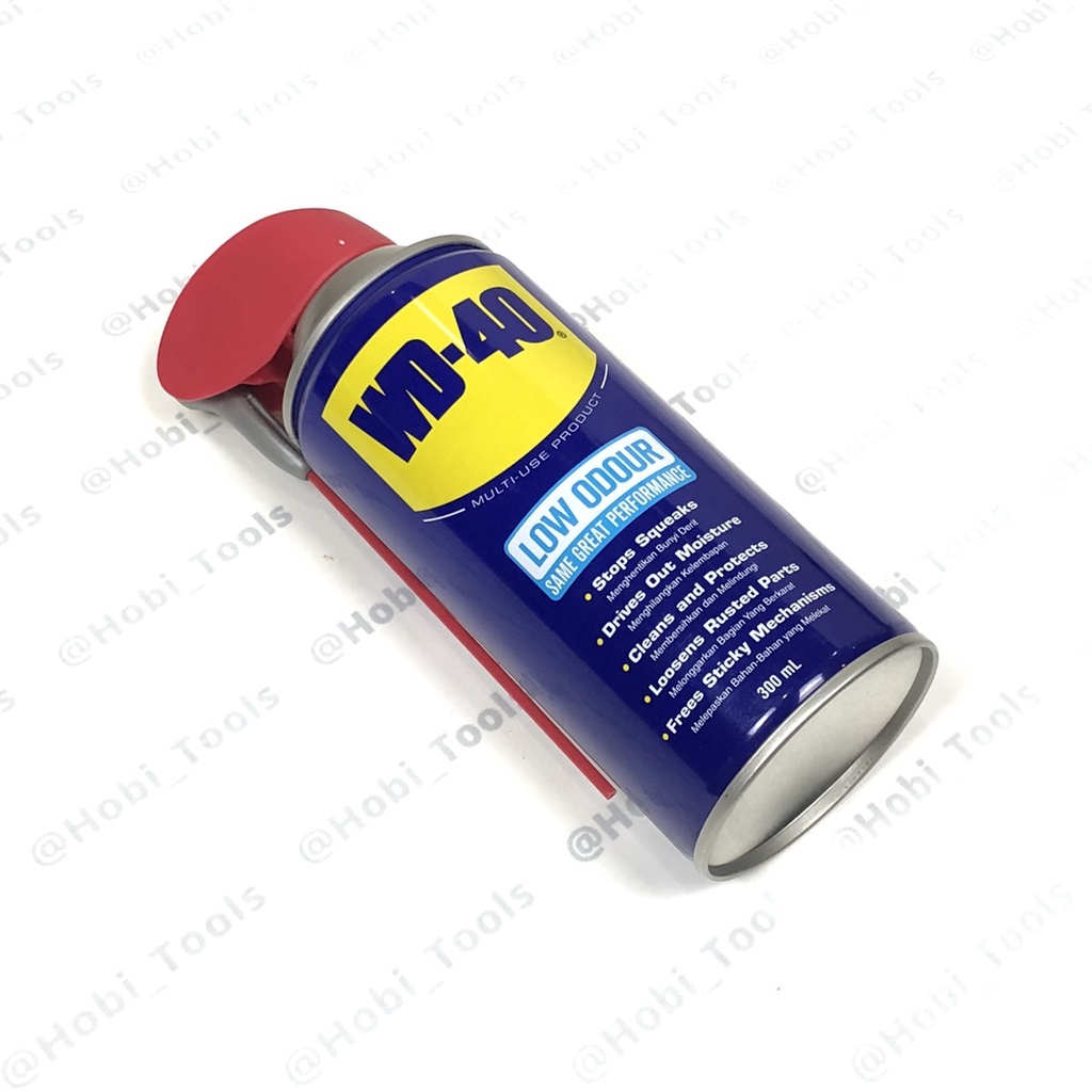 Jual WD 40 LOW ODOUR 300ML - SMART STRAW LUBRICANT SPRAY 300 ML ...