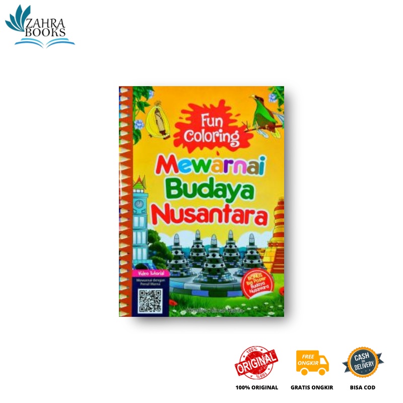 Jual AG - FUN COLORING : MEWARNAI BUDAYA NUSANTARA (BONUS POSTER ...