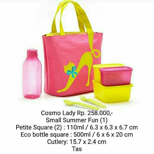 Jual Tupperware cosmo lady series | Shopee Indonesia