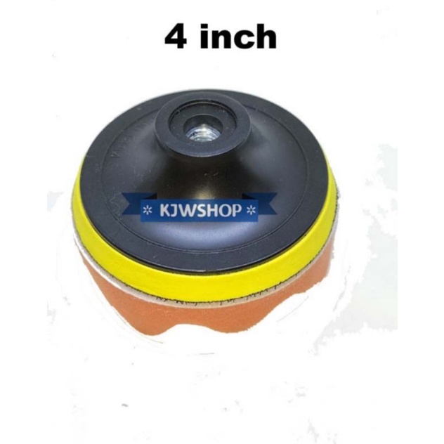 Jual Spon Poles 4" Set Tatakan Busa Poles 4 Inch Velcro Pad Wave Foam ...