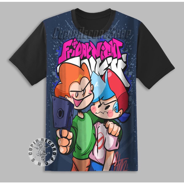 Jual Baju Anak Game Friday Night Funkin FNF Kaos Anak Game Friday Night ...