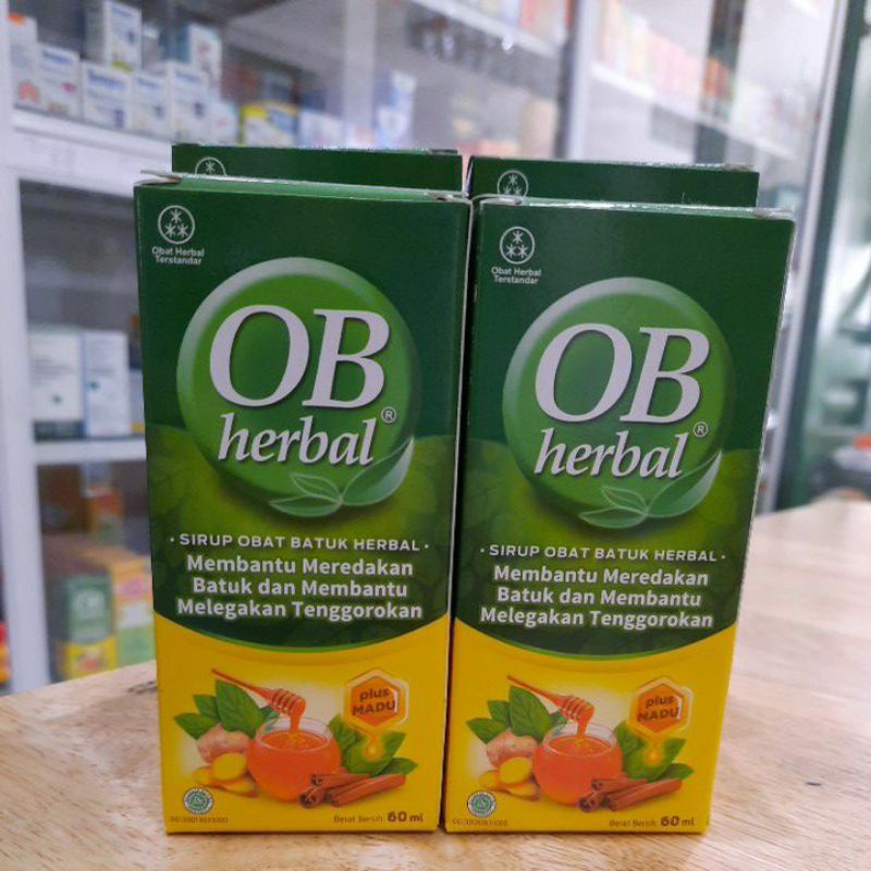 Jual OB Herbal Syrup 60ml & 100ml | Shopee Indonesia