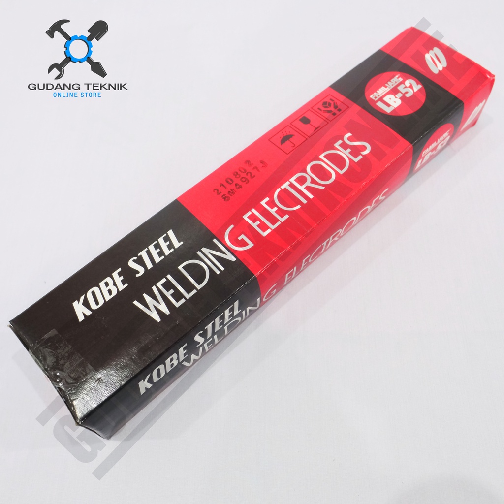 Jual Kawat Las 2.6mm 3.2mm 4.0mm 5Kg KOBE LB52 / Kawat Las Steel KOBELCO LB 52 - Steel Welding ...