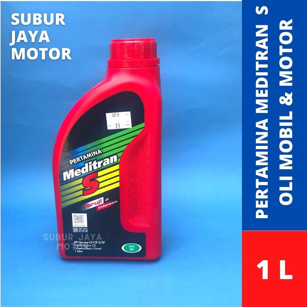 Jual PERTAMINA Meditran S Sae 40 Oli Pelumas Mesin Mobil Diesel Engine ...