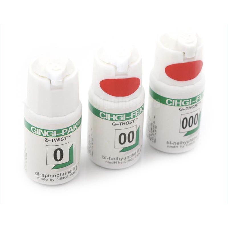 Jual Benang retraksi gusi gingiva gingival gigi / retraction cord 0 00 ...
