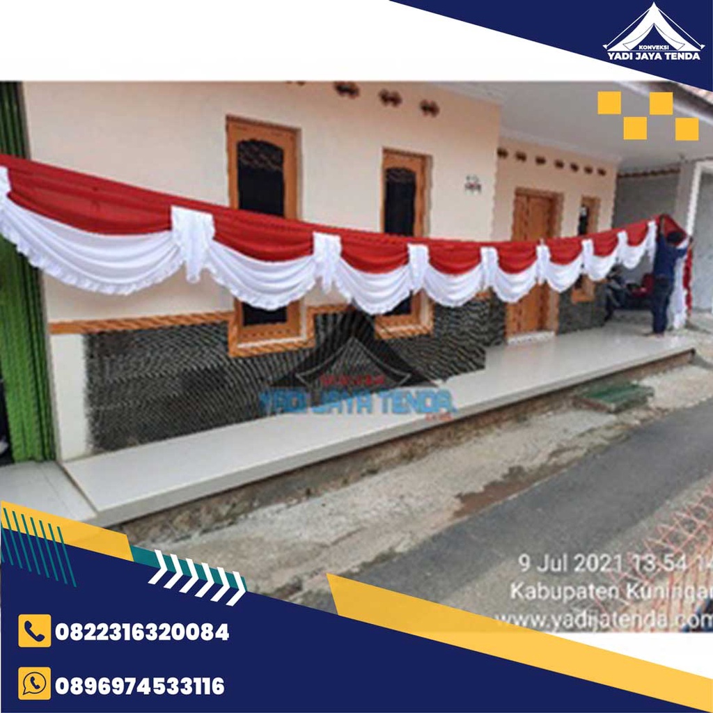 Jual Rumbai merah putih/dekorasi agustus/bendera merah putih | Shopee ...