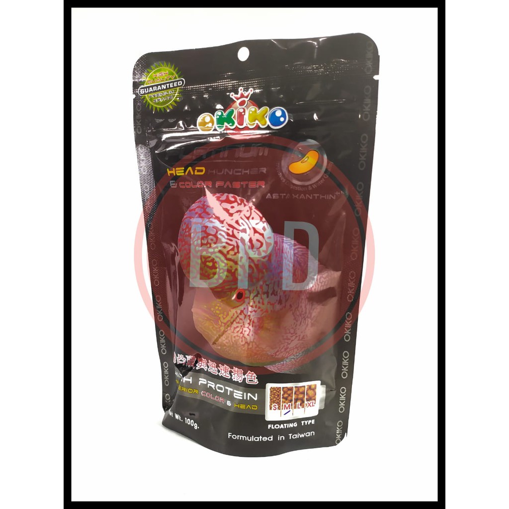 Jual OKIKO PLATINUM Medium Makanan Pakan Pelet Ikan Louhan Lohan ...
