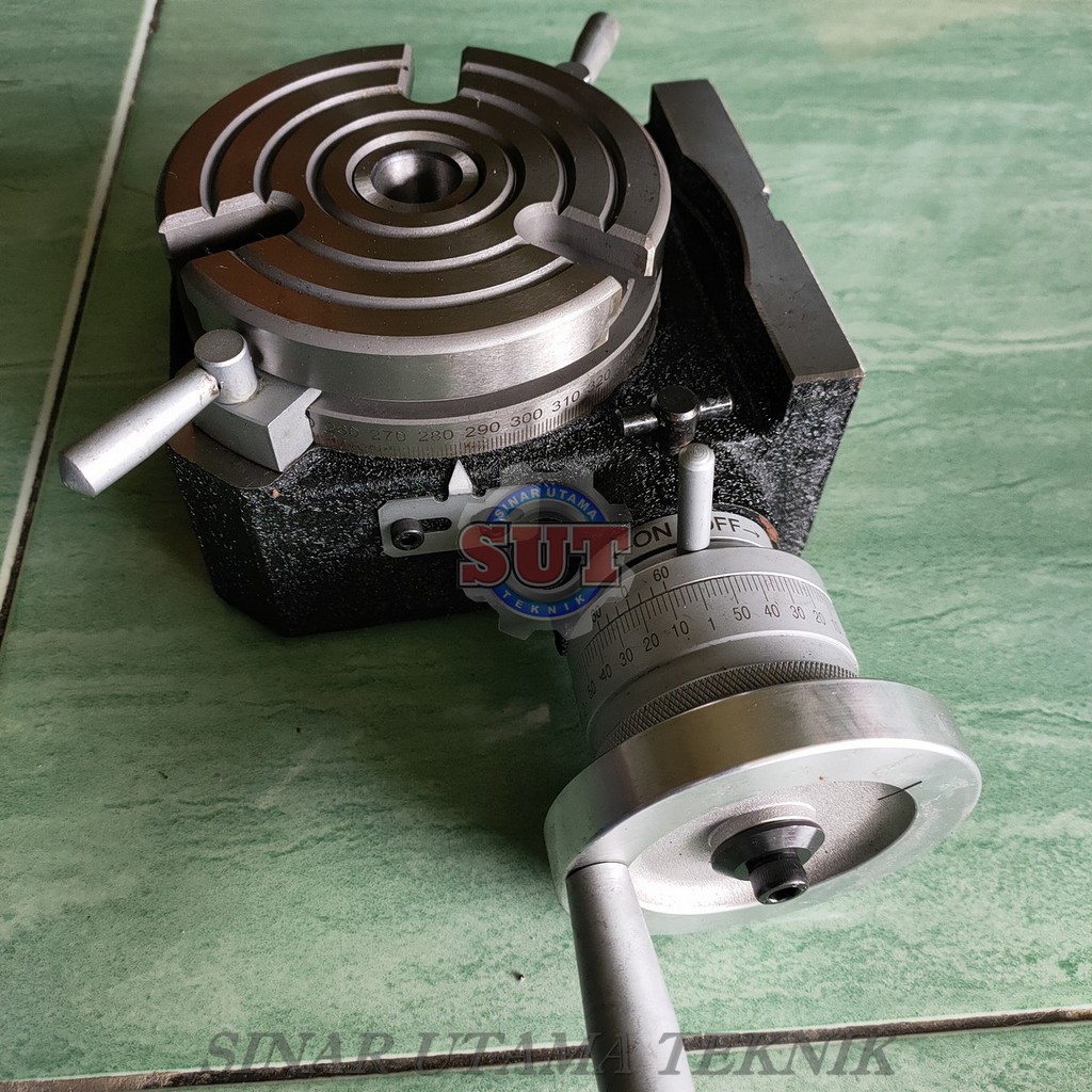 Jual Rotary table 4 inch Meja Putar Milling Vertical Horizontal ...