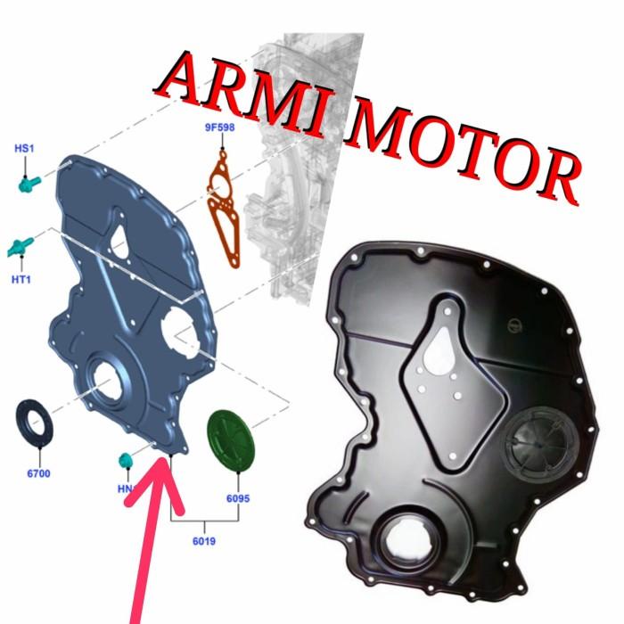 Jual Cover Timing Chain Ford Ranger 2.2Cc & 3.2Cc Original Ford Cover ...
