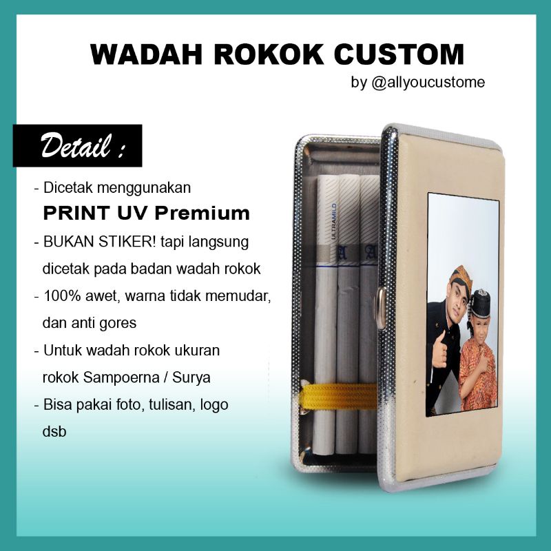 Jual BOX ROKOK CUSTOM | Shopee Indonesia