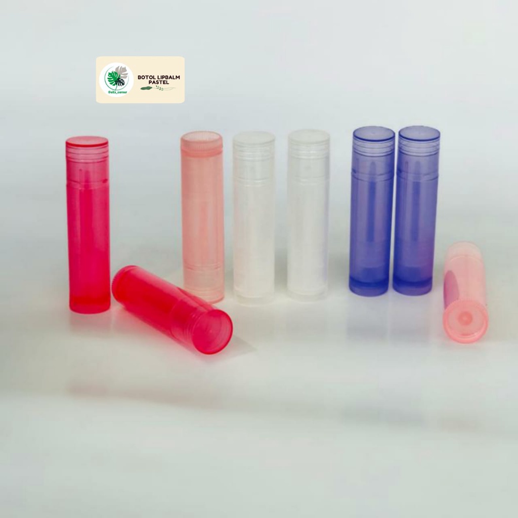 Jual Botol Lipgloss Botol Lip Balm Botol Lipstik Tube 5 gram Warna ...