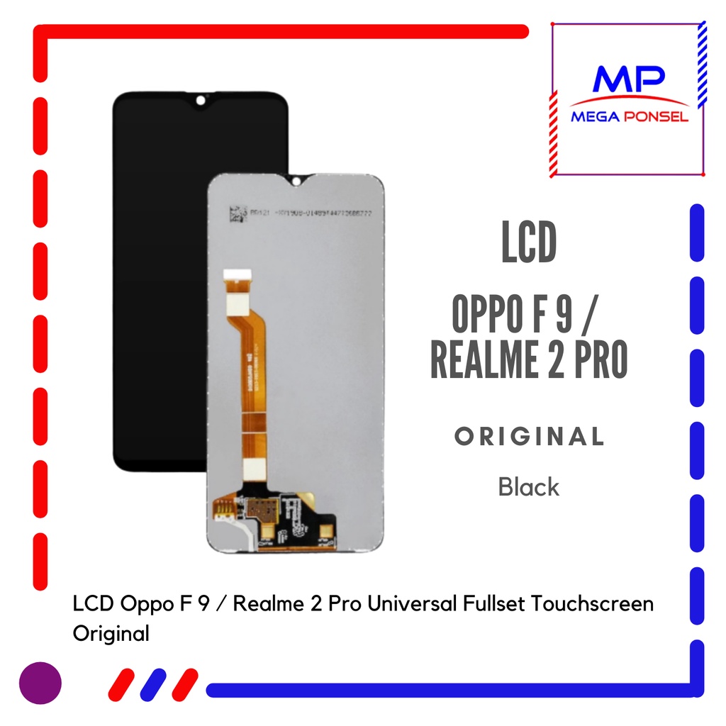 Jual LCD Oppo F 9 / LCD Realme 2 Pro Universal Fullset Touchscreen ...