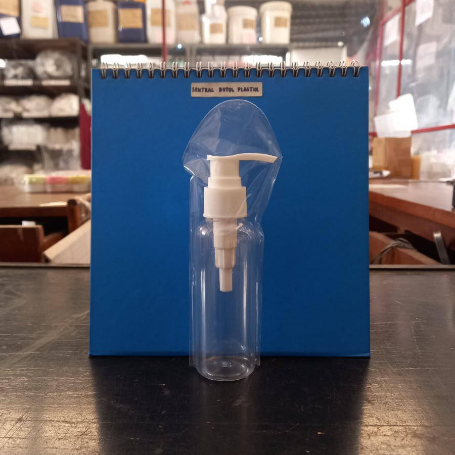 Jual Shrink Wrap Segel Plastik Lengkung Botol Pump 100ML | Shopee Indonesia