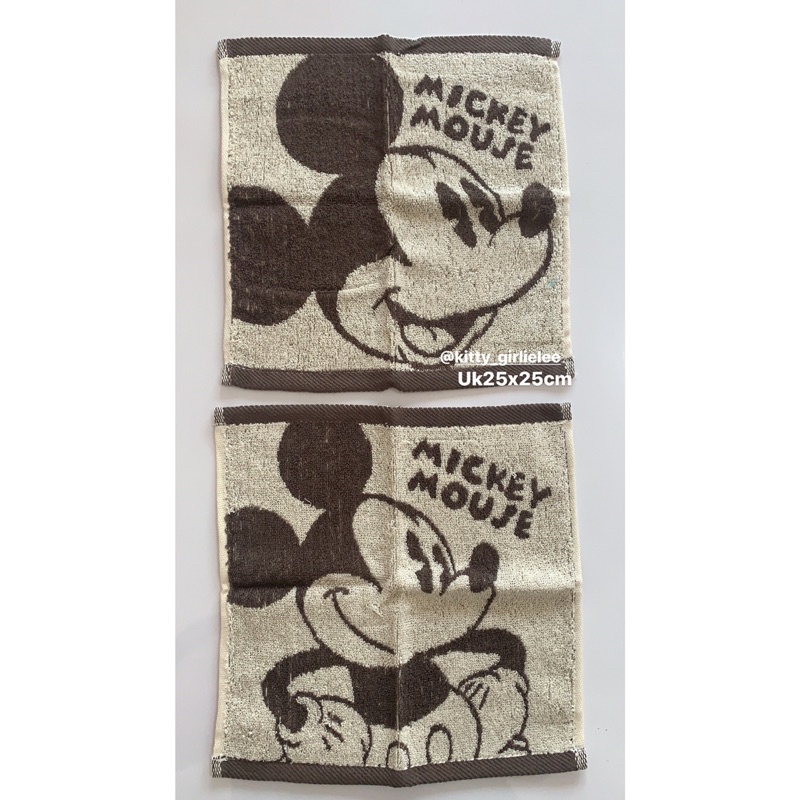Jual Kain Lap Atau Handuk Kecil Mickey Minnie Mouse Shopee Indonesia