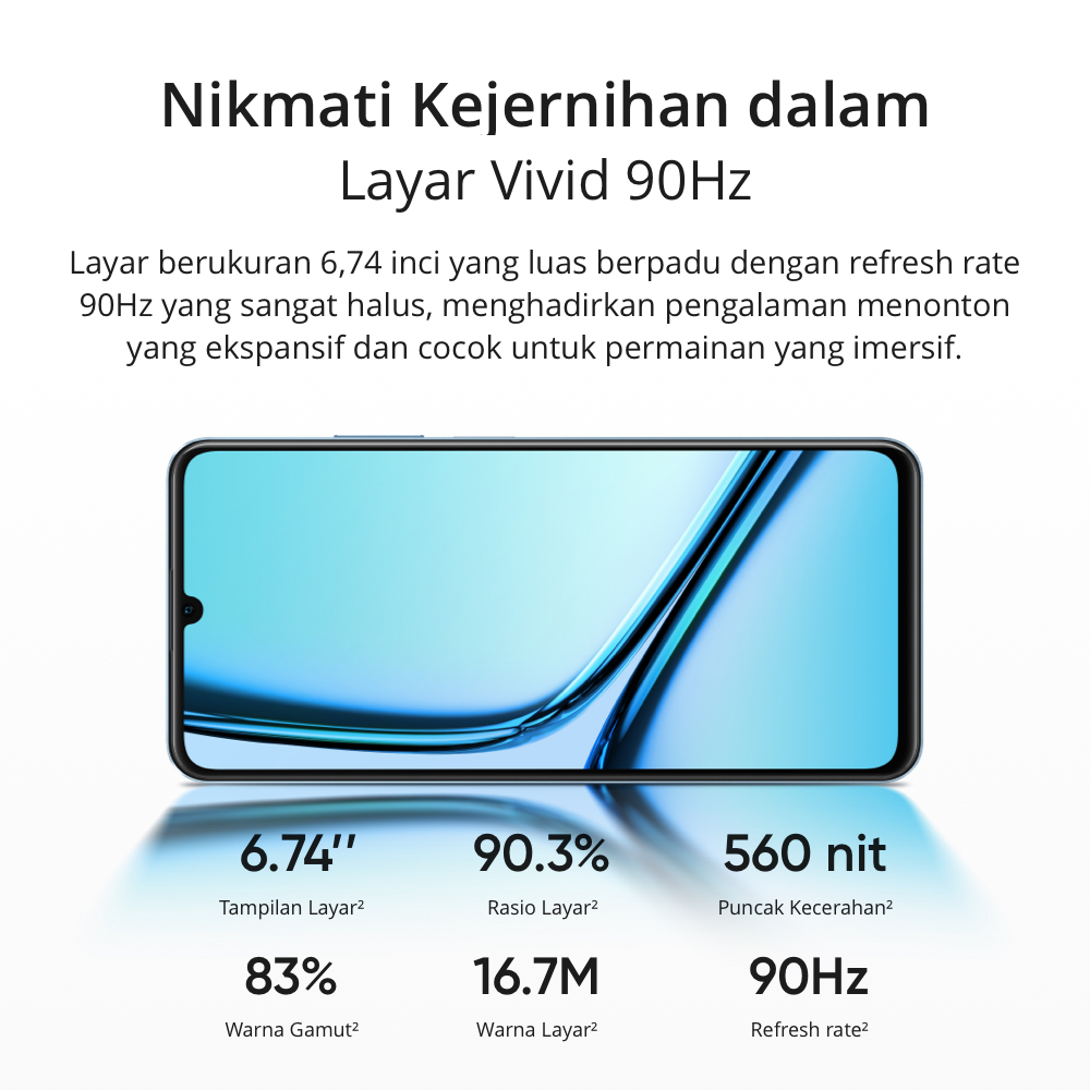 Jual realme Note 50 3GB+3GB*|64GB (90Hz Vivid Display | Mini Capsule ...
