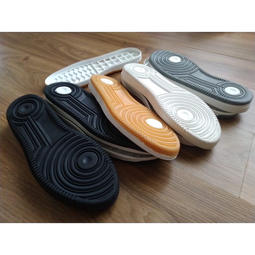 Jual Sol Sepatu Pria Casual Sneakers Outsole Alas Bawah Kets TPR Size ...