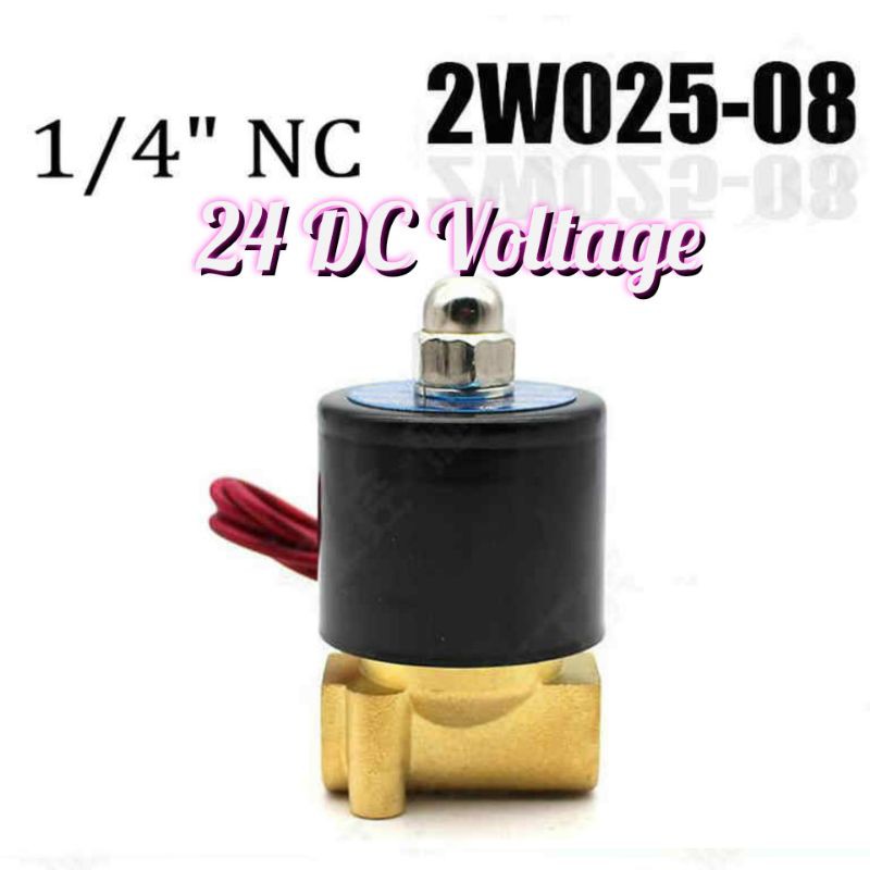 Jual solenoid valve 2w-025-08 1/4" dc24v | Shopee Indonesia