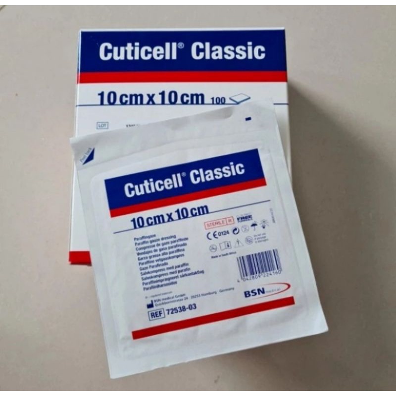 Jual Cuticell Classic 10 x 10 Cm Per Lembar Perban Luka Bereksudat ...