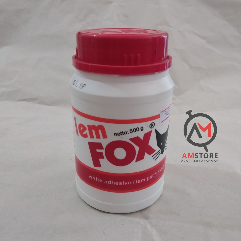 Jual Lem Fox Putih PVAc Botol 500 gr | Shopee Indonesia