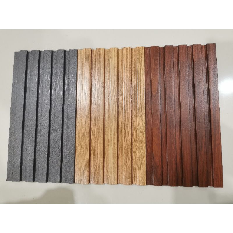 Jual Sample Size WPC Wood Panel Royal Wallpanel | Shopee Indonesia