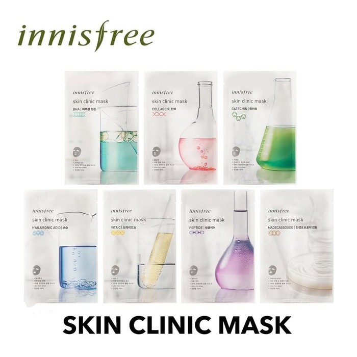 Jual INNISFREE Skin Clinic Mask sheet (New) | Shopee Indonesia