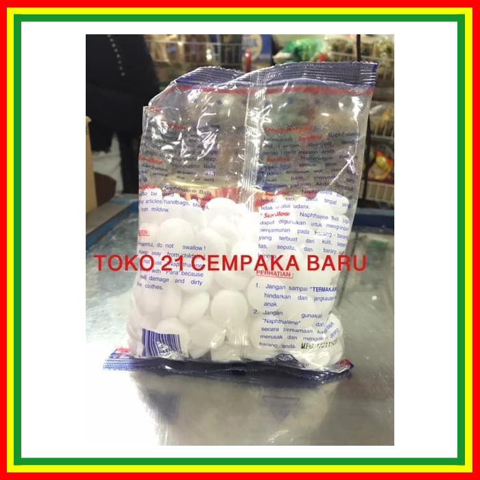 Jual SWALLOW KAMPER PUTIH BULAT KECIL 500G | KAPUR BARUS NAPHTHALENE ...