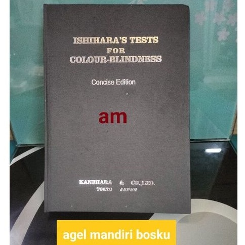 Jual Buku Ishihara Isihara/Test Buta Warna | Shopee Indonesia