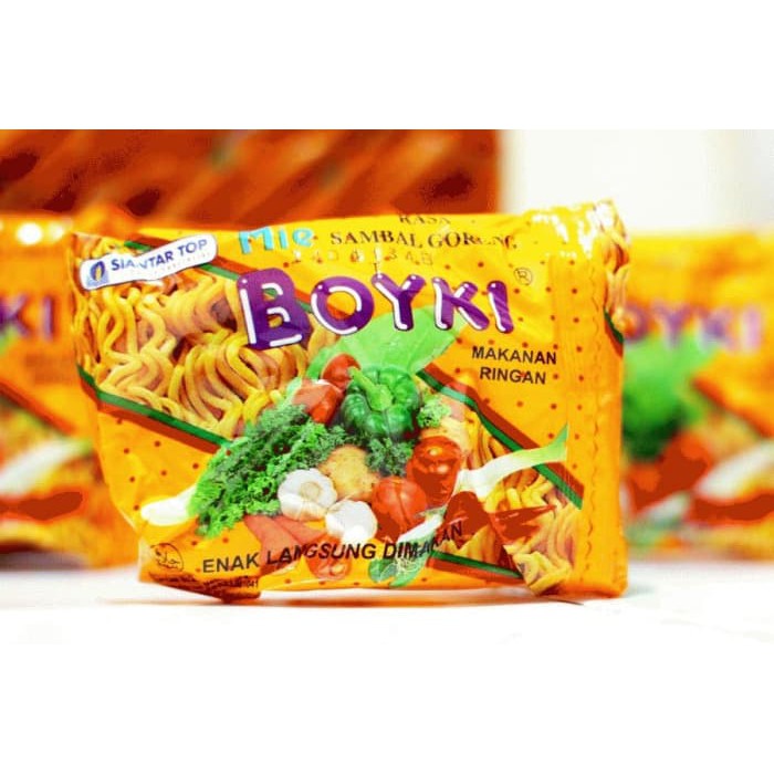 Jual Jajanan Jadul Tempo Dulu Nostalgia Mie Boyki rasa Sambal Goreng ...