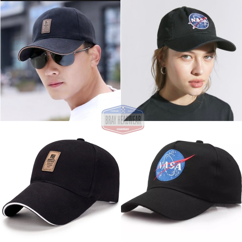 Jual Topi Pria Wanita Baseball Distro EDIKO NASA Ring Besi Kain Twill ...