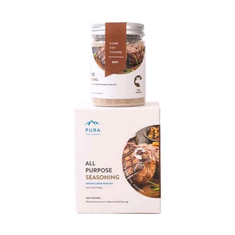 Jual Pura beef seasoning powder non msg sapi 100g | Shopee Indonesia