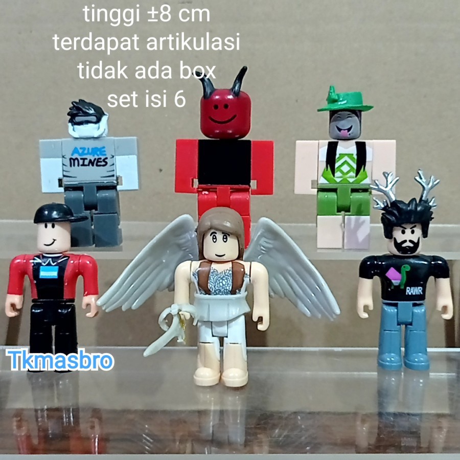 Jual Figure Roblox / Mainan Topper Kue Roblox Set R isi 6 | Shopee ...