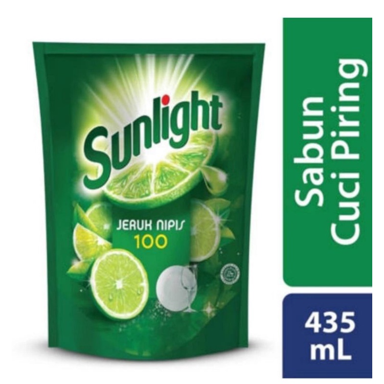 Jual SUNLIGHT Sabun Pencuci Piring 100 Jeruk Nipis Lime 435 ml | Shopee Indonesia
