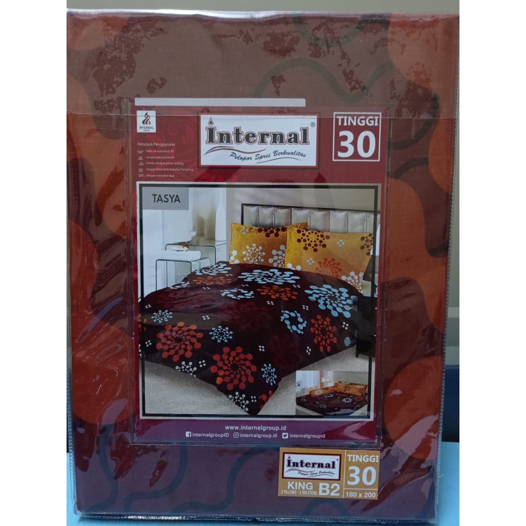 Jual Sprei Internal King B2 Ukuran 180X200 cm Motif Terbaru Kualitas ...