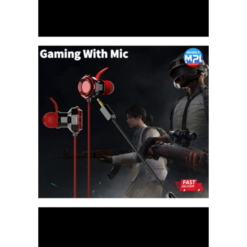 Jual Headset Gaming XG-120 With Mic/Earphone Gaming+Mic - Hitam | Shopee Indonesia