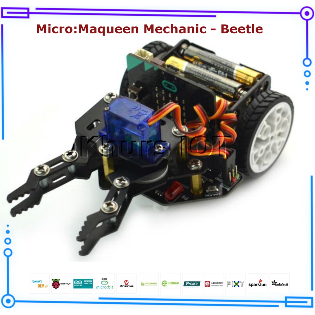 Jual DFRobot Microbit Micro Maqueen Mechanic - Beetle | Shopee Indonesia