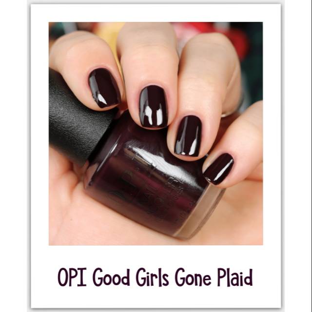 Jual NEW!! OPI Good Girls Gone Plaid (OPI Scotland Collection) OPI ...