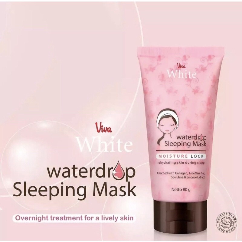 Jual VIVA SLEEPING MASK WATER DROP 80 ML | Shopee Indonesia