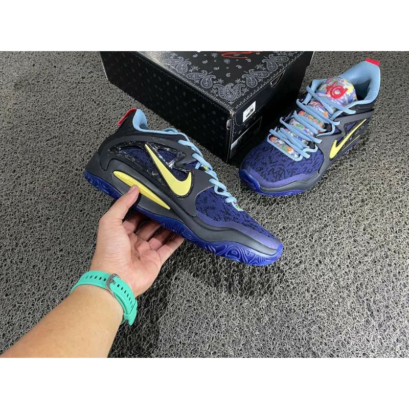 Jual Sepatu Basket Nike KD 15 Low Beginning Beginnings Black Blue Navy ...