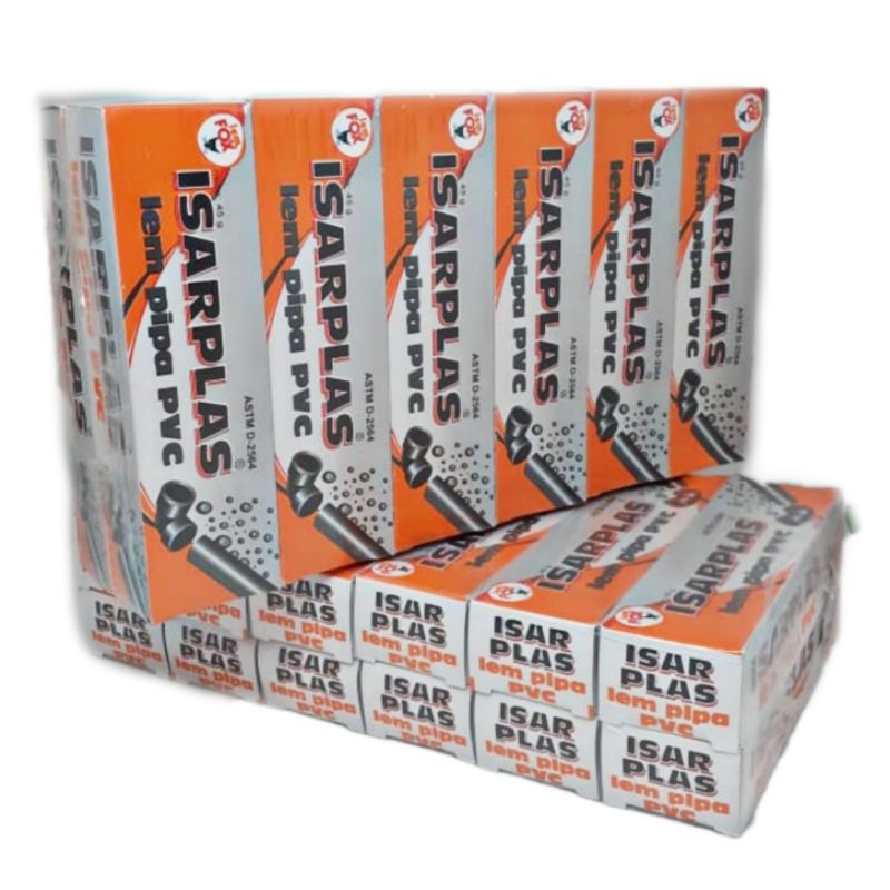 Jual (GROSIR) LEM ISARPLAS / LEM PIPA PVC ISARPLAS / LEM PARALON 12 PCS ...