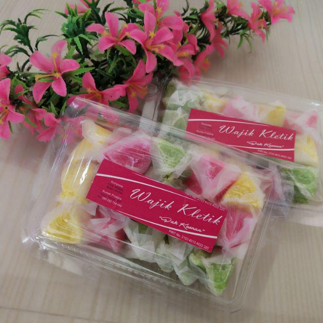 Jual GEPLAK & wajik klethik snack/oleh-oleh khas jogja/kemas mika ...