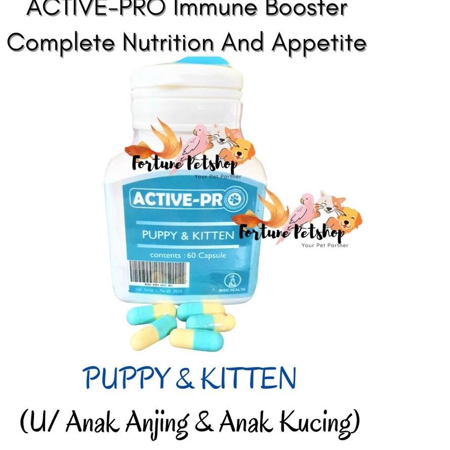 Jual ACTIVE-PRO Immune Booster/ACTIVE-PRO Healthy And Shiny Coat/ACTIVE ...