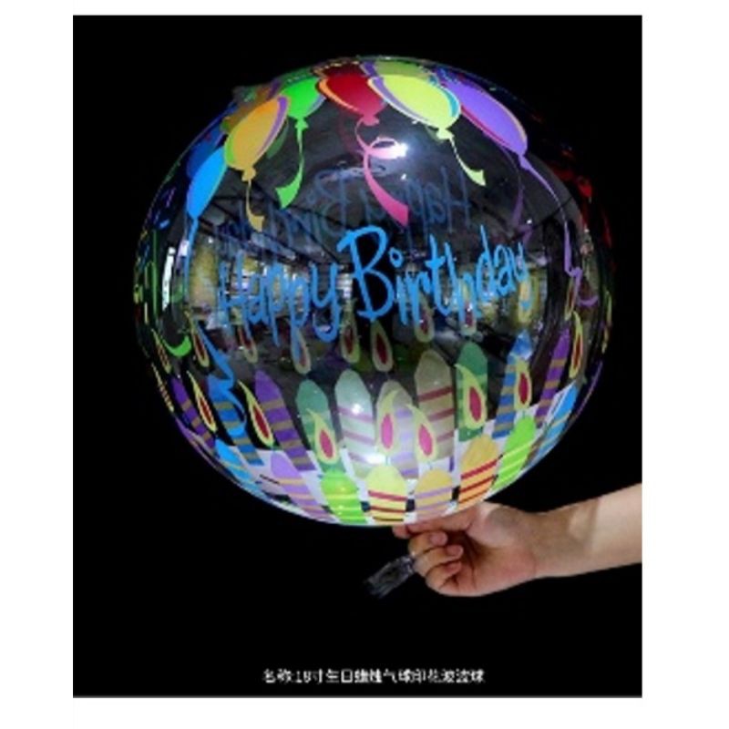 Jual BALON PVC BOBO 18 INCH TRANSPARAN MOTIF / BALON BOBO 18 INCH MOTIF ...