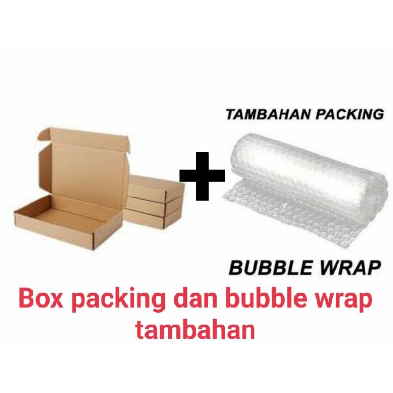 Jual BOX PACKING DAN BUBBLE WRAP TAMBAHAN | Shopee Indonesia